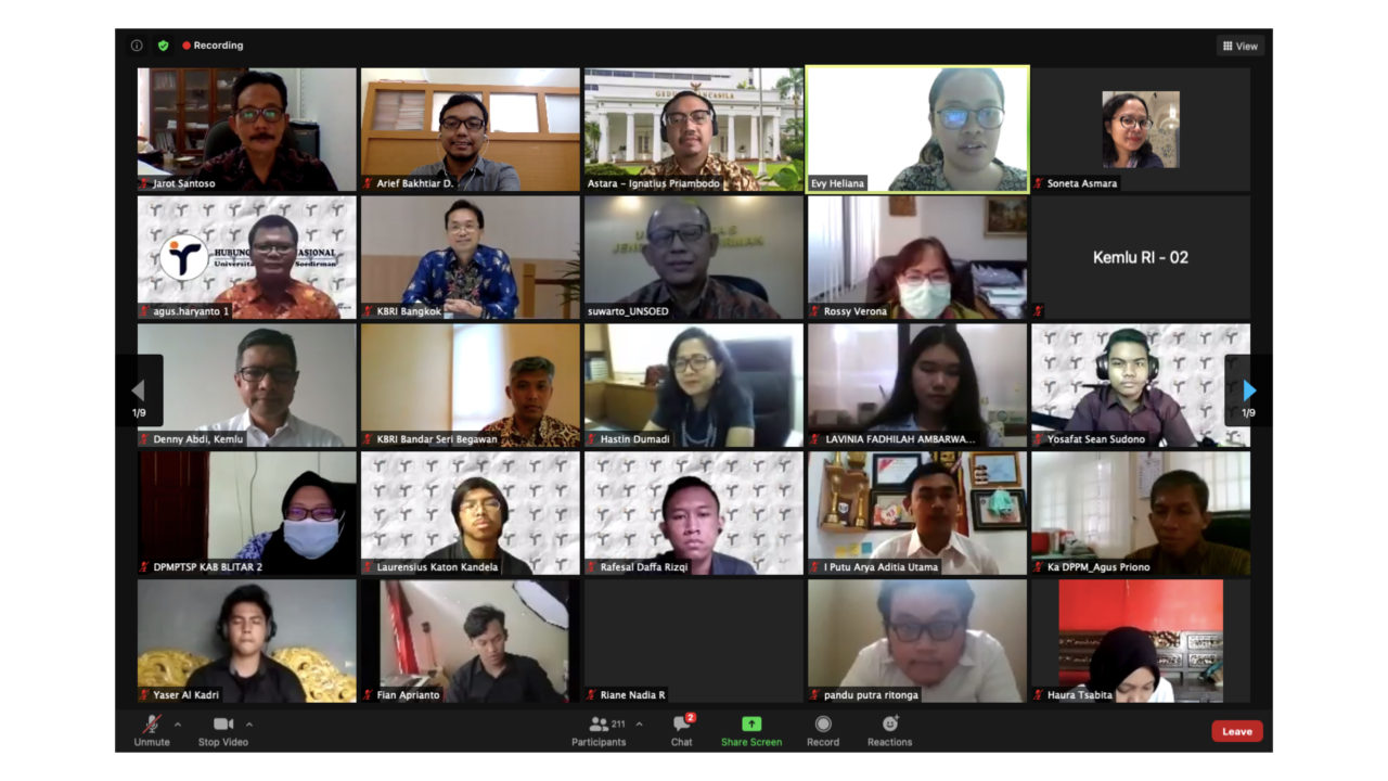 Kemenlu RI dan Jurusan HI Selenggarakan Seminar Diplomasi: Refleksi ...